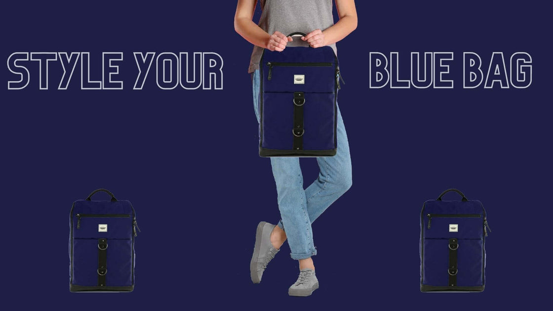 How to Style Your Blue Anvanda Bag?